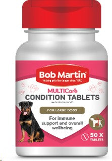 Bob Martin Multicare Condition Tablets Large Dog (Select Size for Pric ...
