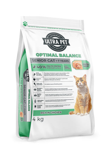 Ultra Cat Optimal Balance Senior Cat Food (select size for price ...